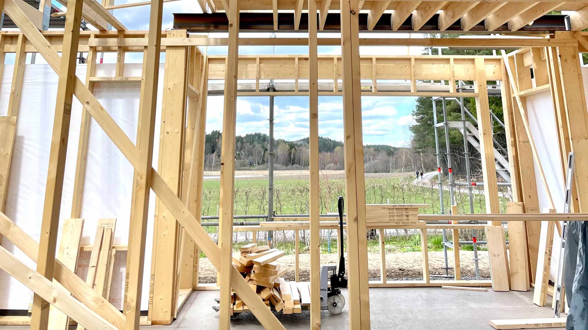 Bygg smidigare med färdigkapad stomme | Derome